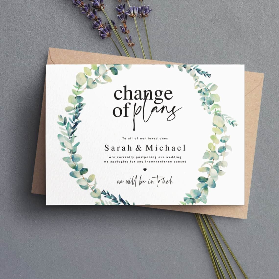 Great Change-the-Date Ideas: How to Reschedule a Wedding During the ...